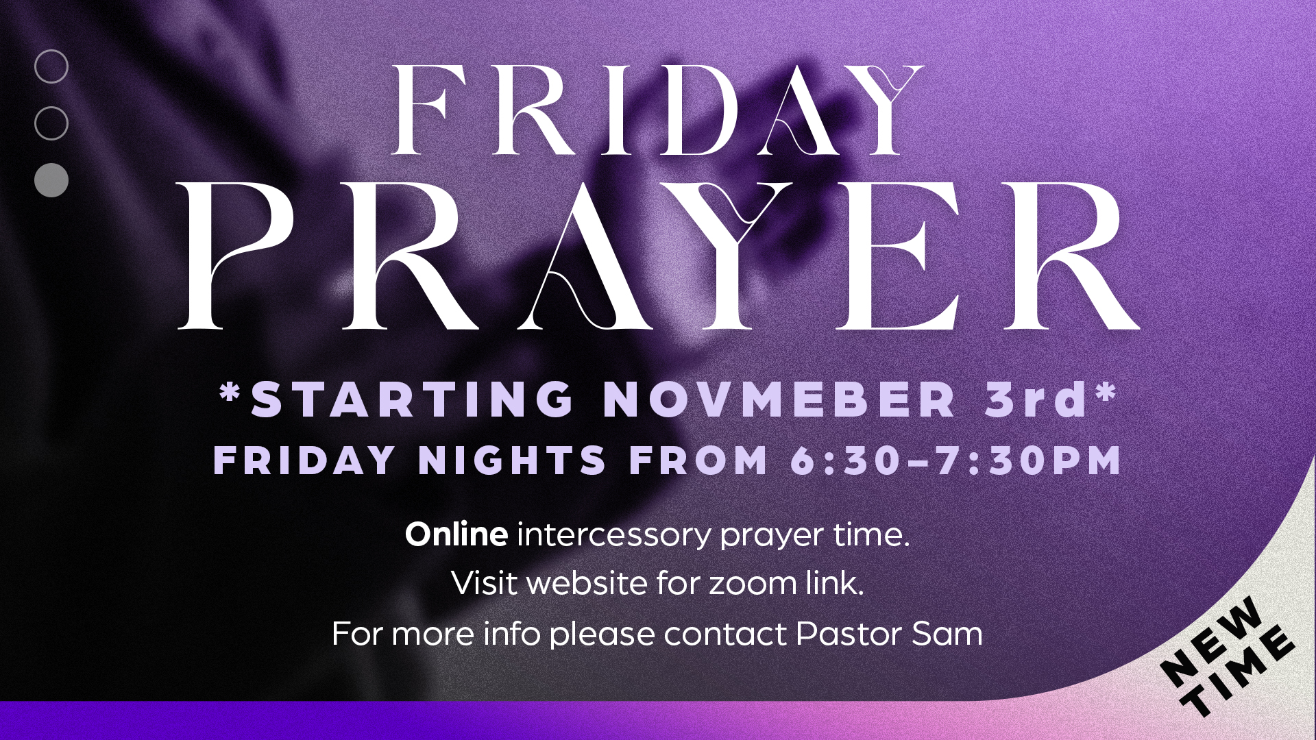 MCA Prayer – Friday – MCA Online